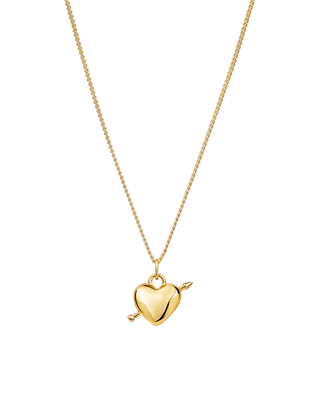 Gold arrow necklace store